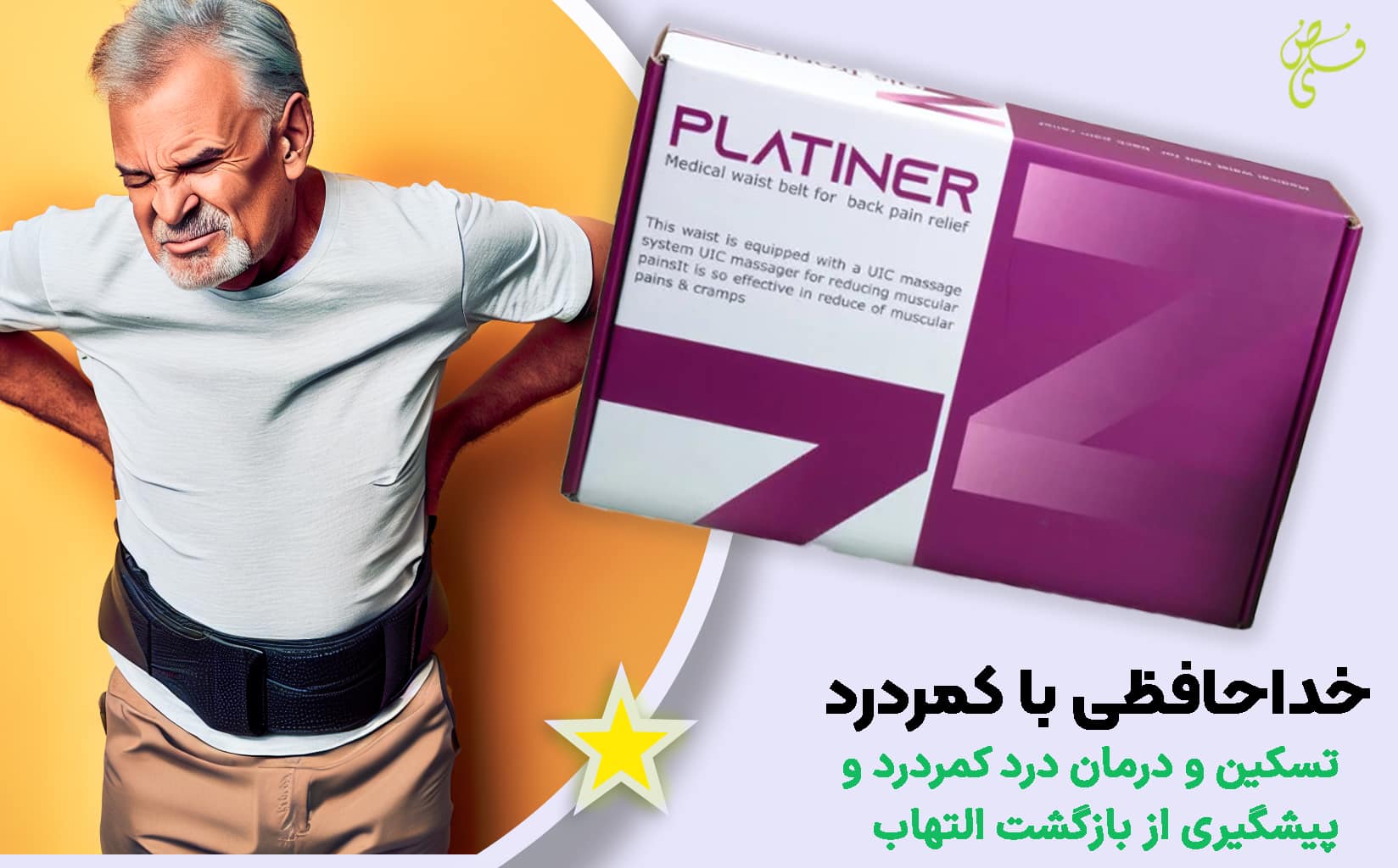 Platiner Waist Belt :Discover the Power of UIC Technology for Back Pain ...