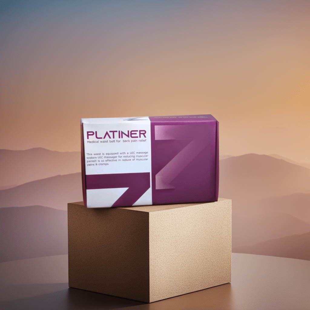 Platiner Waist Belt :Discover the Power of UIC Technology for Back Pain ...